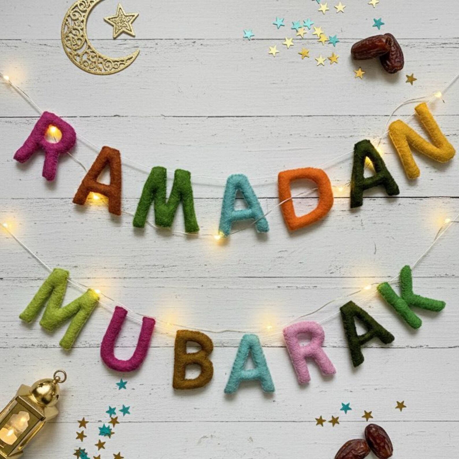 Ramadan Mubarak Decor | Islamic Home Decoration | Thoughtful Family ...
