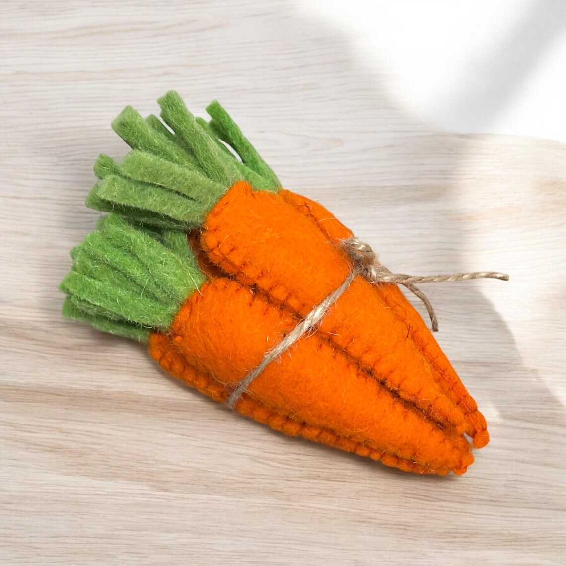 Handmade Wool Felt Easter Carrots: Spring Bowl Fillers - Etsy