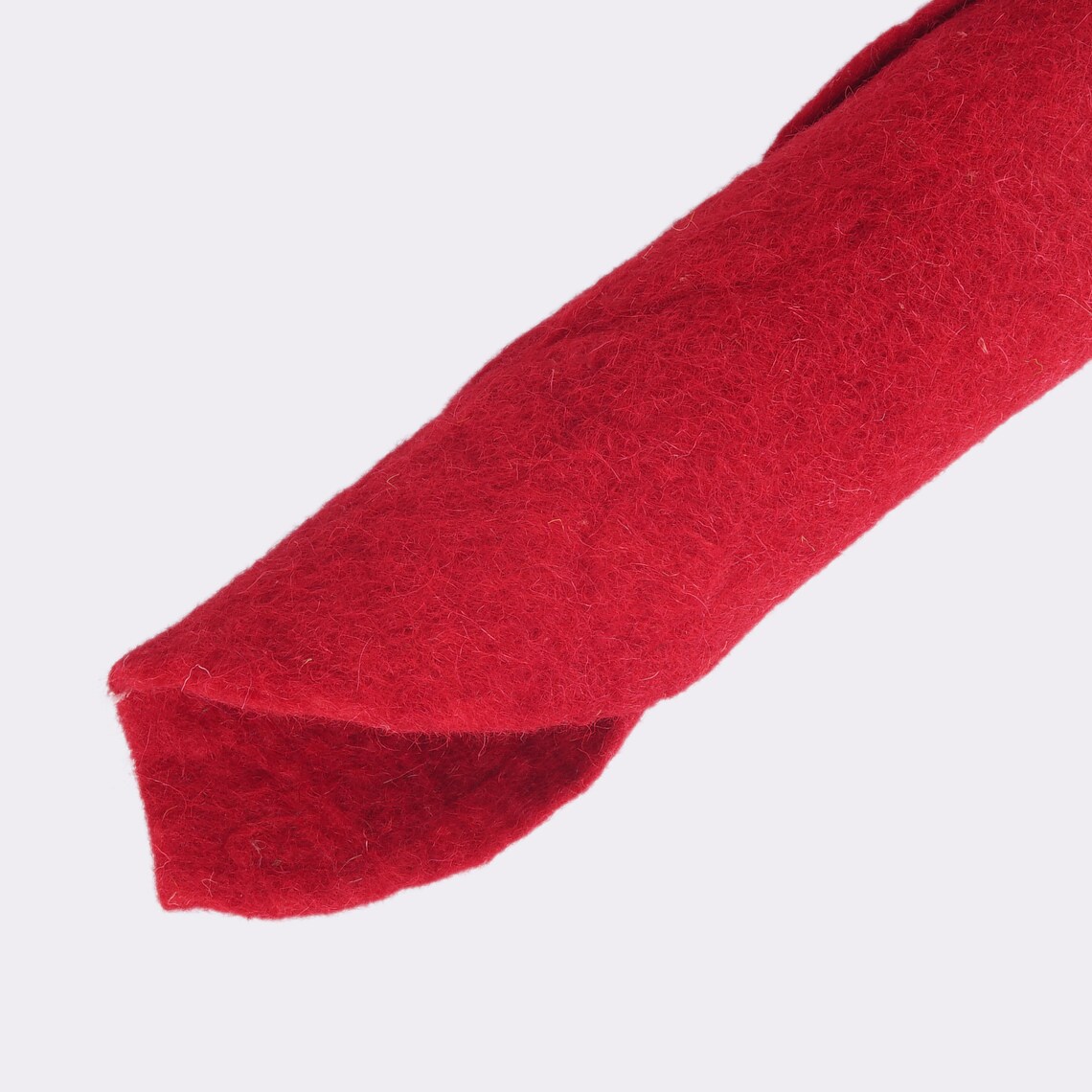 Customised Wool Felt Sheet -3MM Thick - Red Color Merino Wool Felt ...