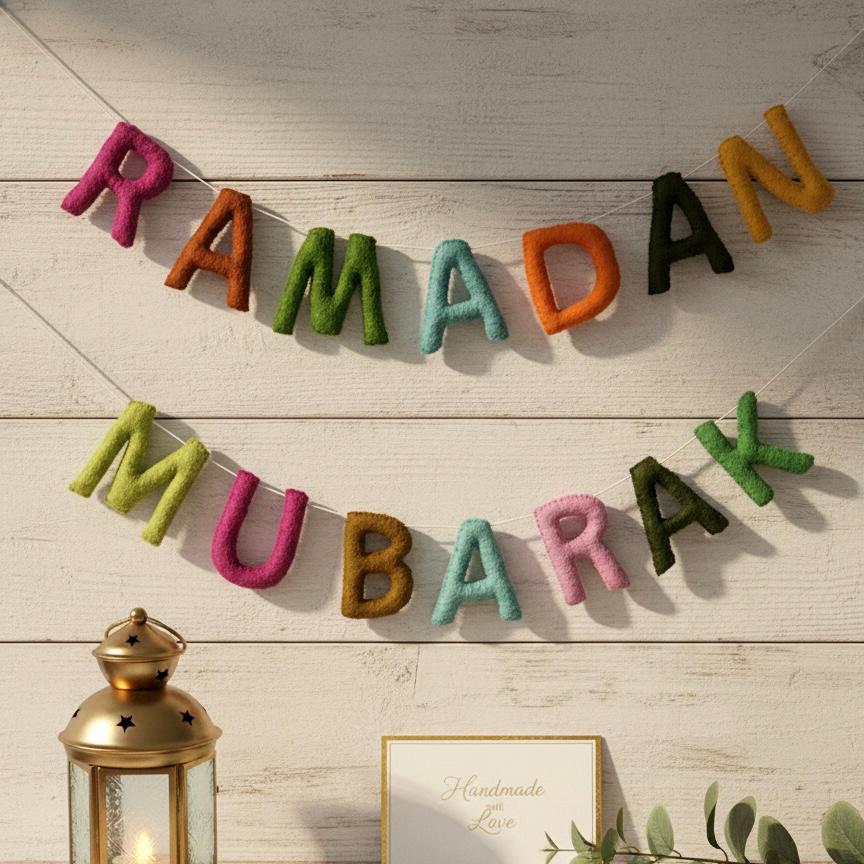 Ramadan Mubarak Decor | Islamic Home Decoration | Thoughtful Family ...