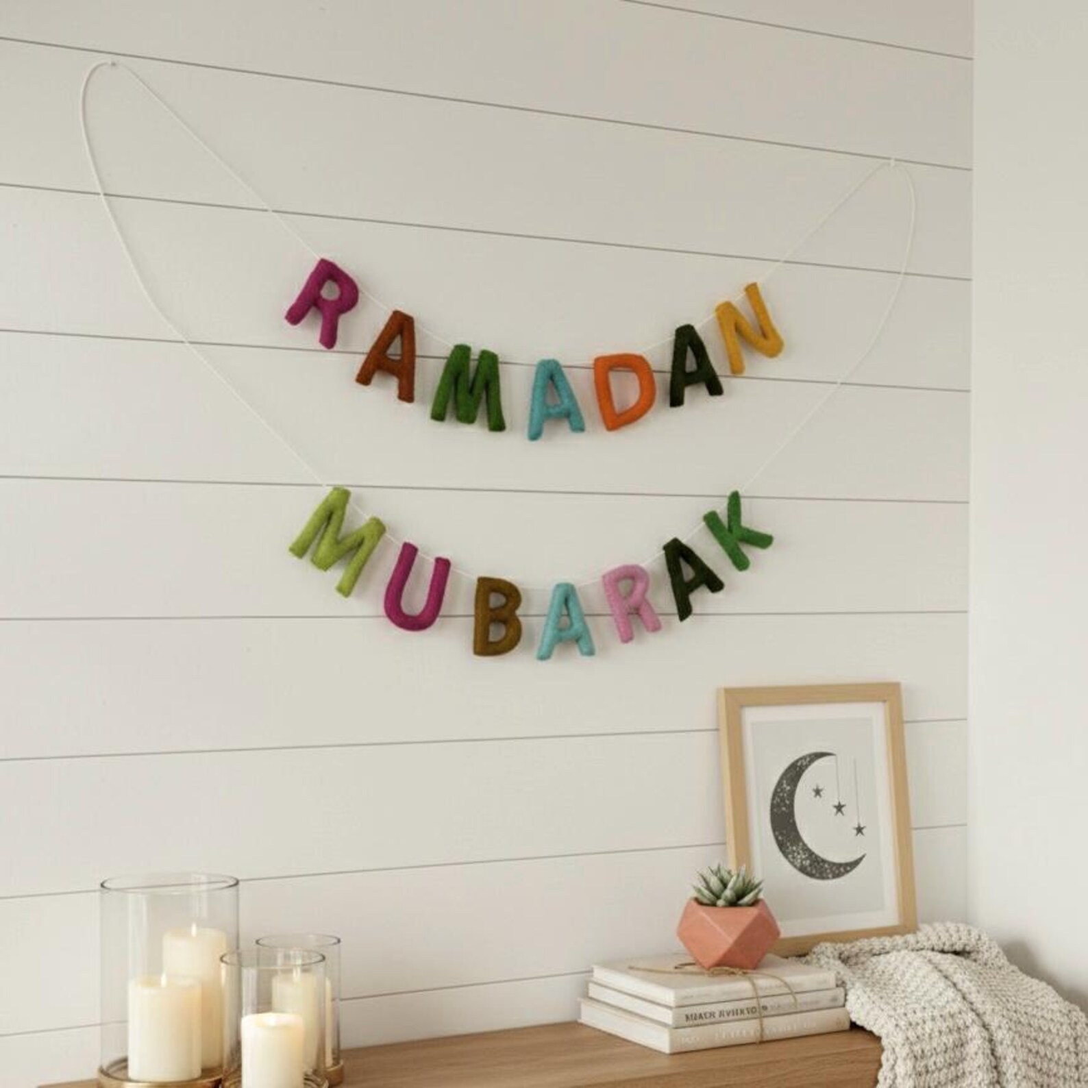 Ramadan Mubarak Decor | Islamic Home Decoration | Thoughtful Family ...