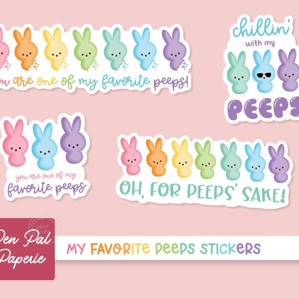 Marshmallow Peeps - Etsy