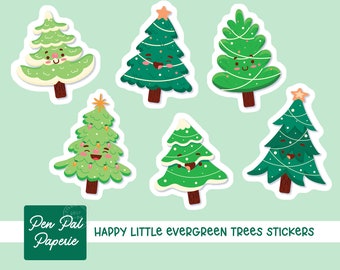 Evergreen Stickers - Etsy