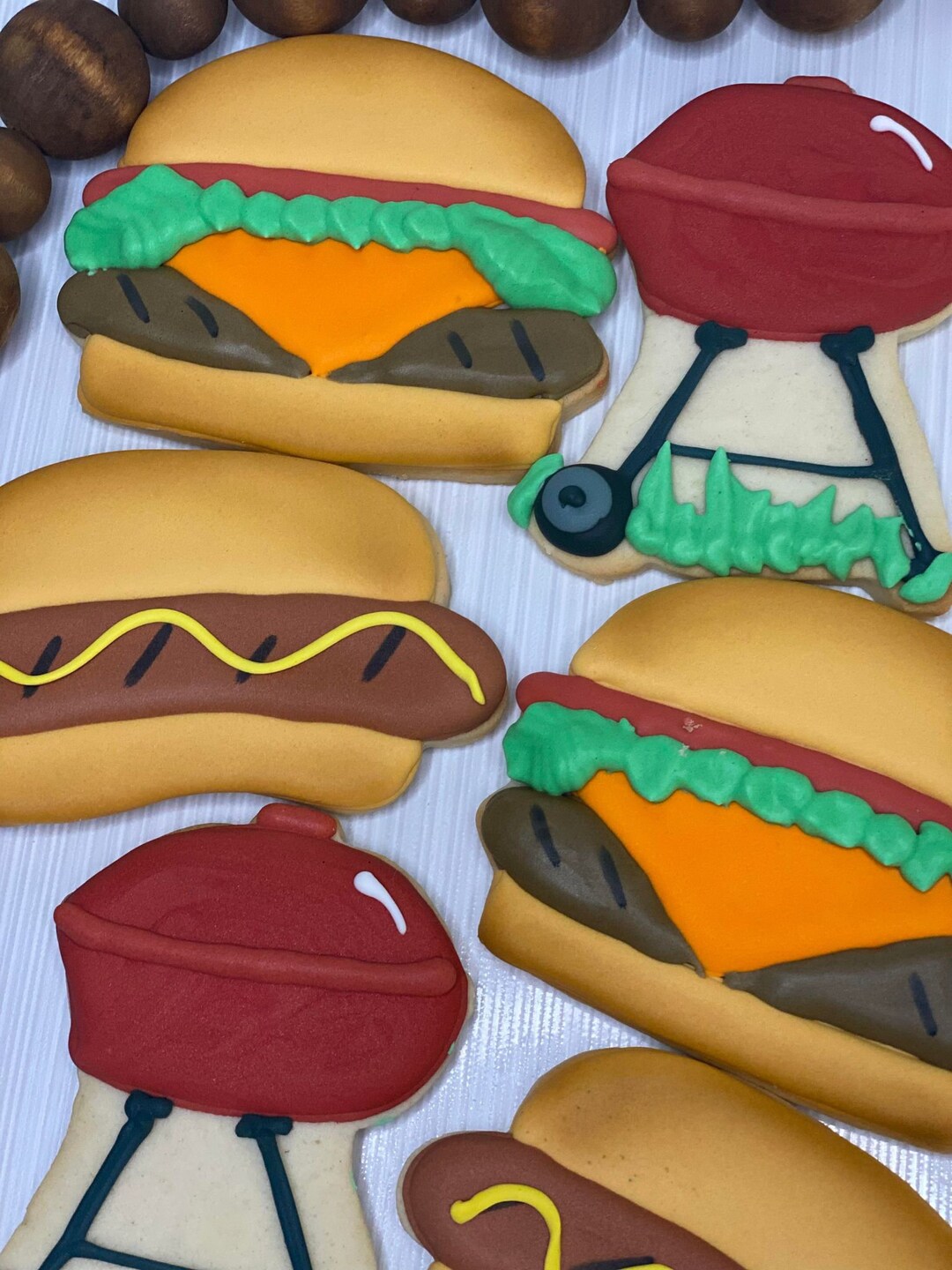 Summer/bbq Cookie Set - Etsy