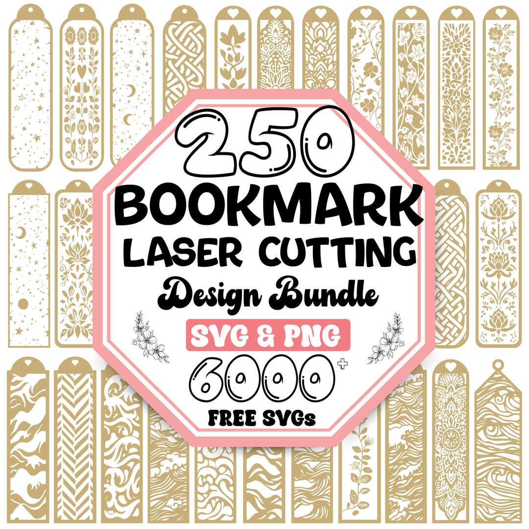 Bookmark Svg | Designs of Bookmark Laser Ready SVG Cut Files Bundle ...