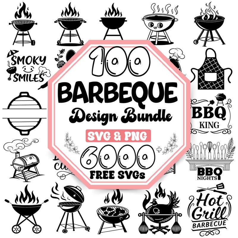 Bbq Svg - Etsy
