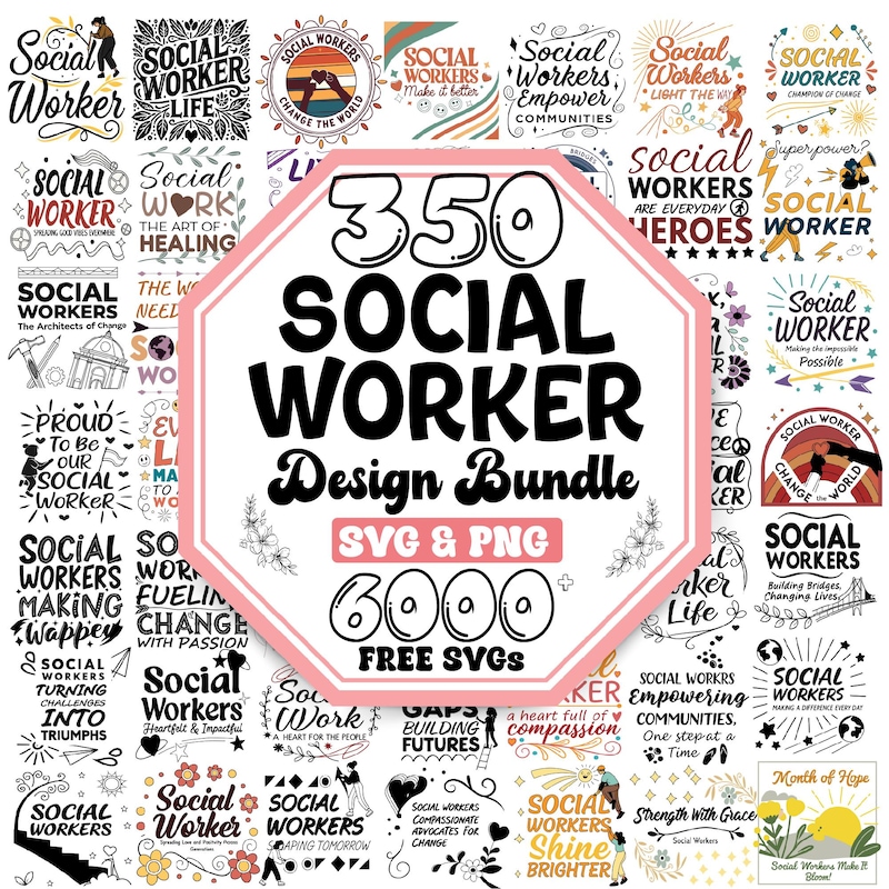 Social Worker Svg - Etsy