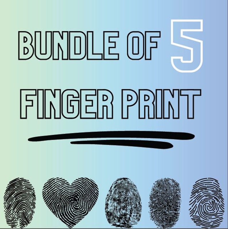 Fingerprint Digital Print Fingerprint Digital Design Fingerprint Design ...