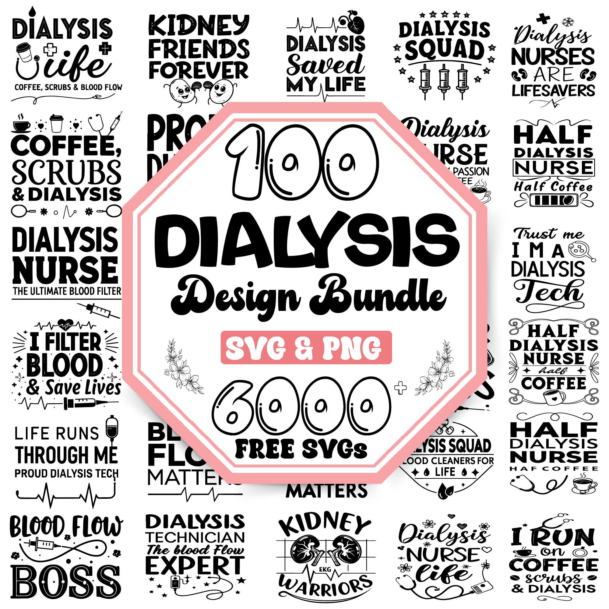 Dialysis Svg Bundle |kidney Svg |blood Filtering Svg |medical Care Svg ...