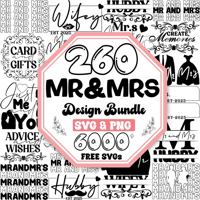 Mr and Mrs Svg - Etsy