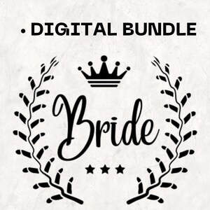 Bride Svg Bride Svg Bundlebride to Be Svgbride - Etsy