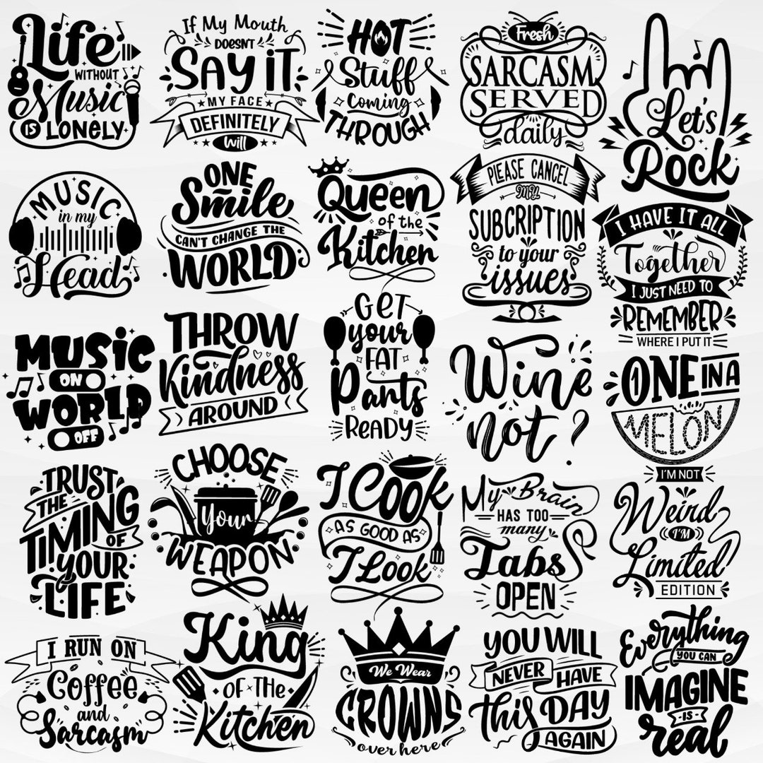 Quotes Quotes SVG Sarcastic Svg cut File - Etsy