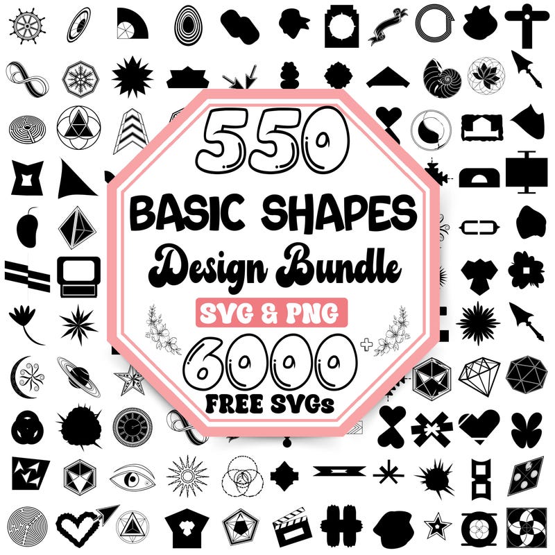 Organic Shapes Svg Bundle - Etsy