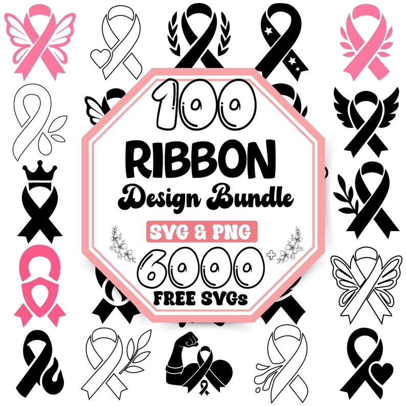 Ribbon SVG Bundle: 6000+ Silhouette Designs (digital Download) - Etsy