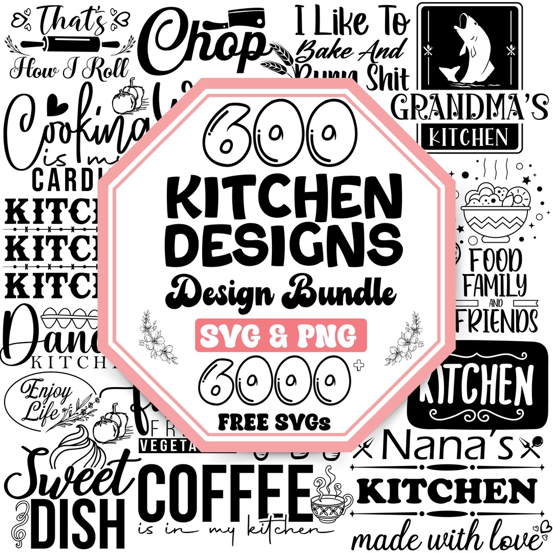 Kitchen Designs Svg | Cutting Board Svg | Kitchen Towel Svg | Pot ...