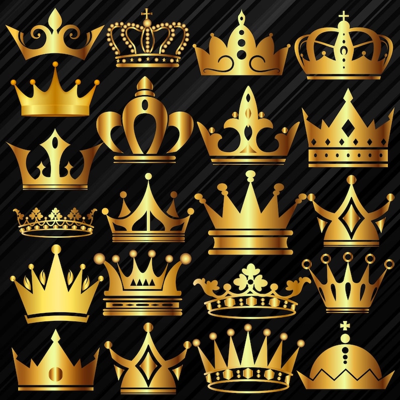 Crown Crown SVG Crown SVG Bundle queen Crown SVG king Crown Digital Print - Etsy UK