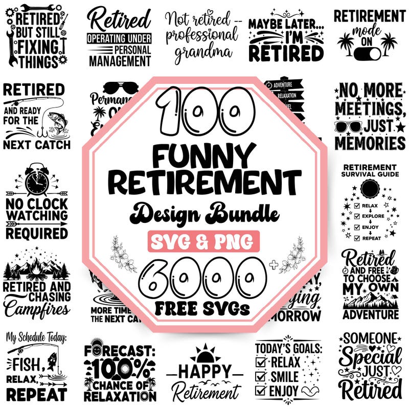 Retirement Party Sticker - Etsy