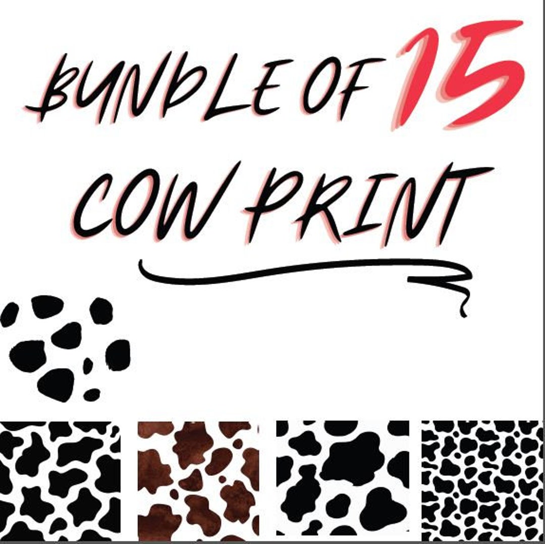 Cow Digital Print Cow Digital Design Cow Design Cow Print Cow Svg. - Etsy