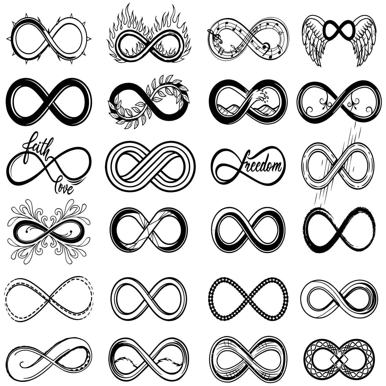 Infinity Svg | Infinity Love Svg Bundle | Forever Infinity Svg ...