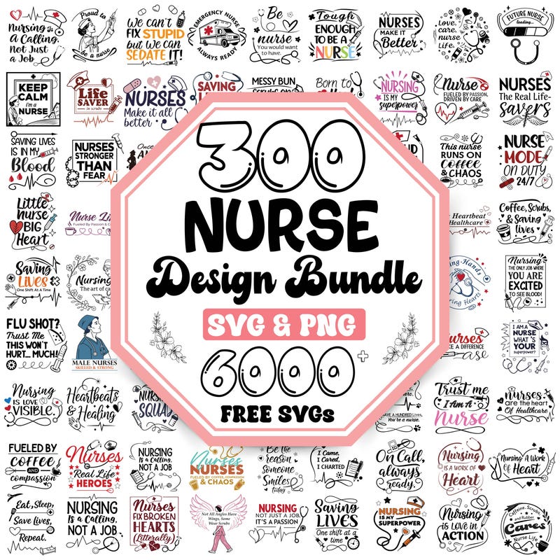 Nurse Svg - Etsy