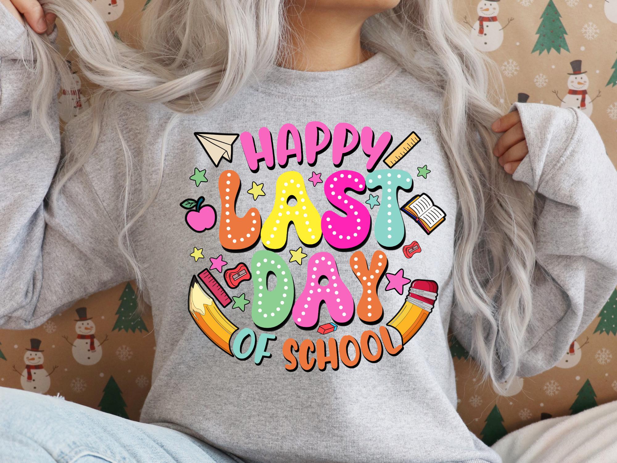 Happy Last Day of School Png summer Break Clipart Doodle Teacher Png ...