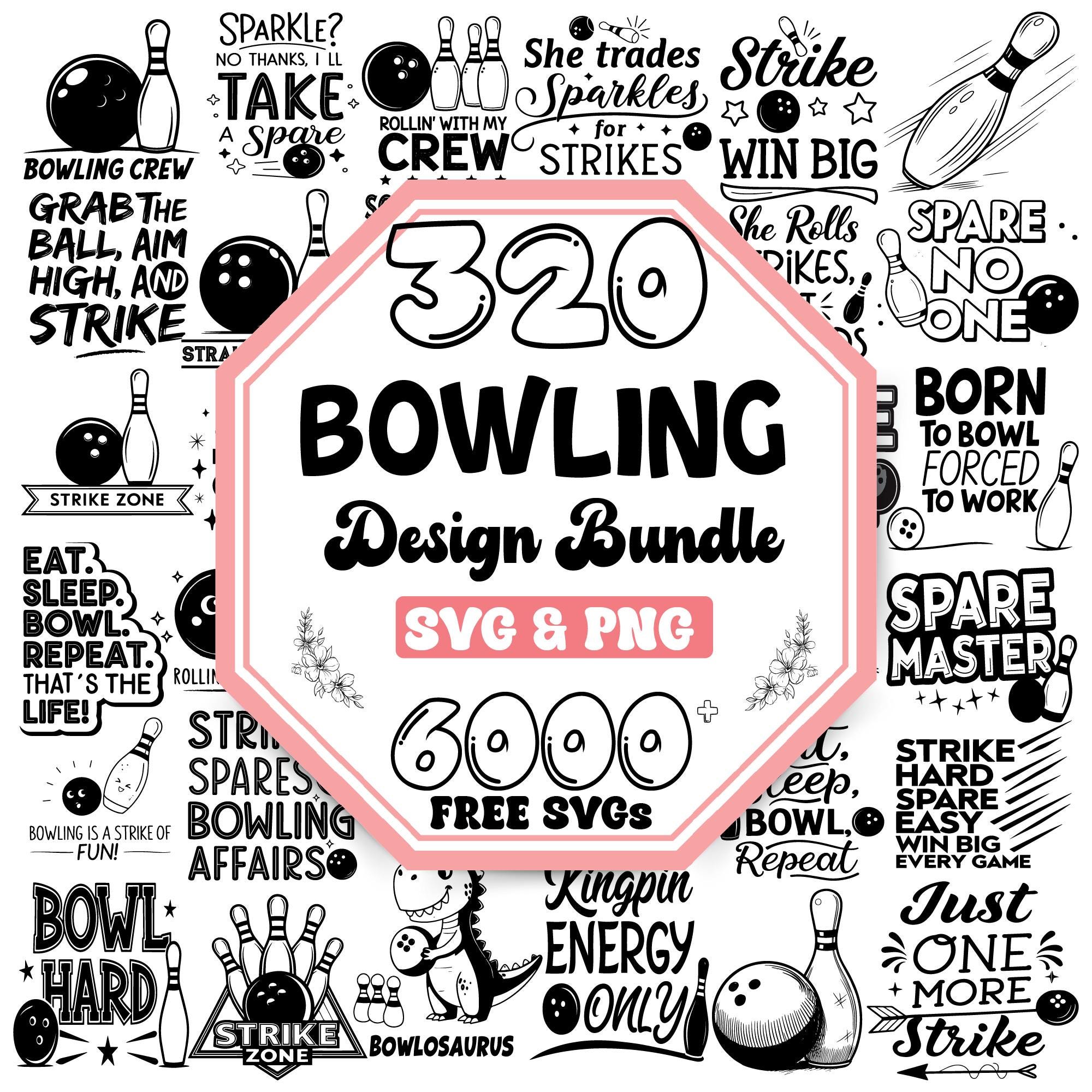 Bowling SVG Bundle: Sport, Club, Team Graphics (digital Download) - Etsy