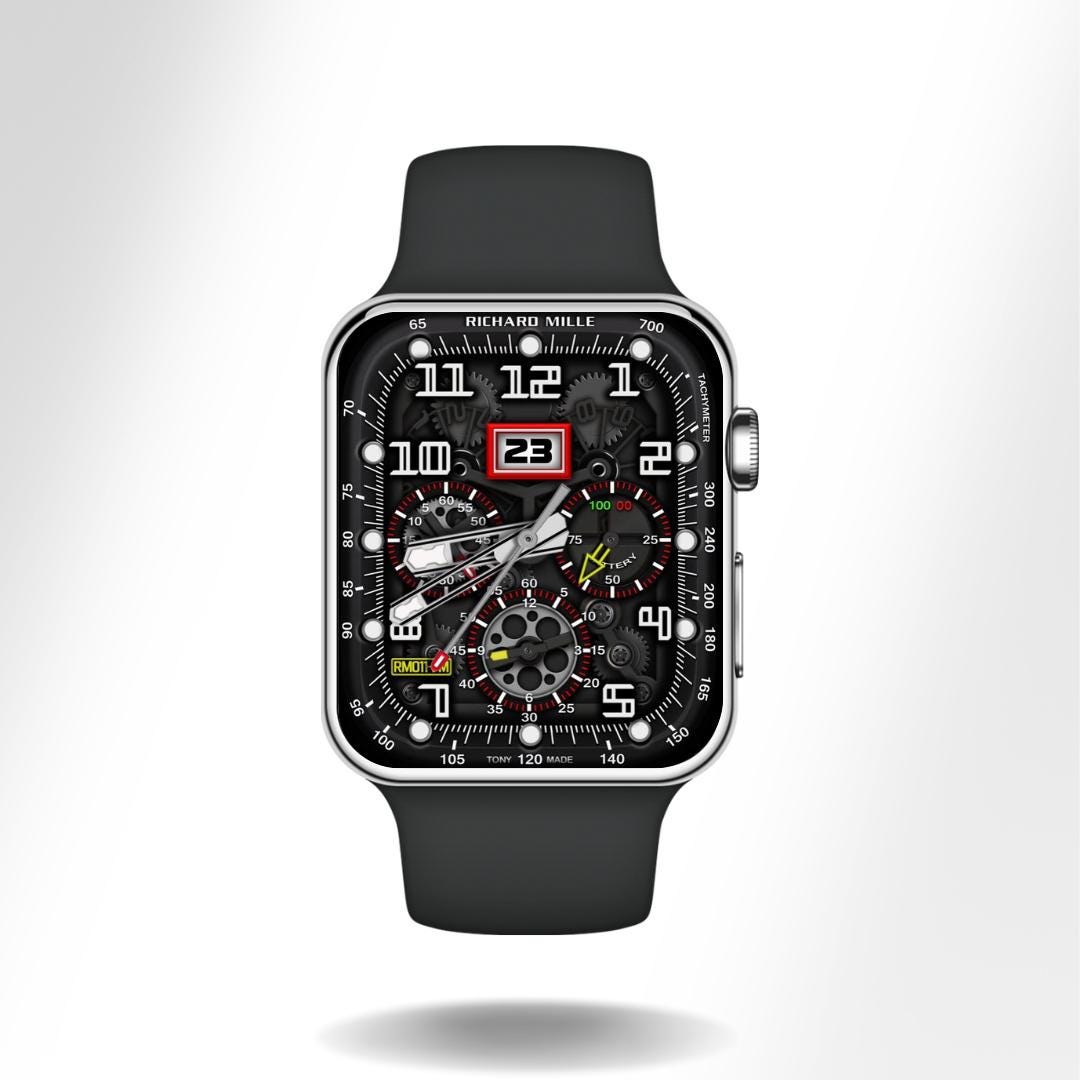 Luxury Apple Watch Face, Wallpaper, Background, Watch Design, Apple ...