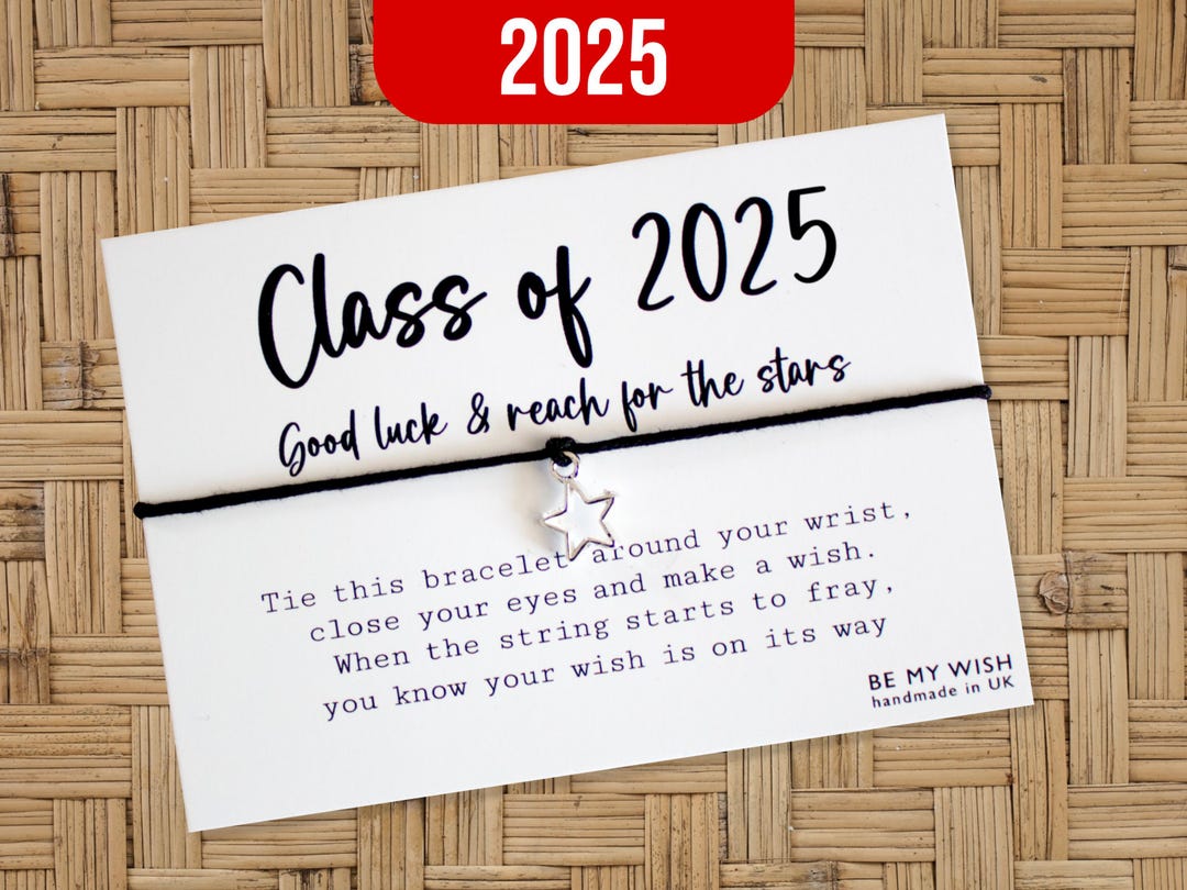Class of 2025, BULK, School Leavers Gift, Gift From Teacher, Wish ...