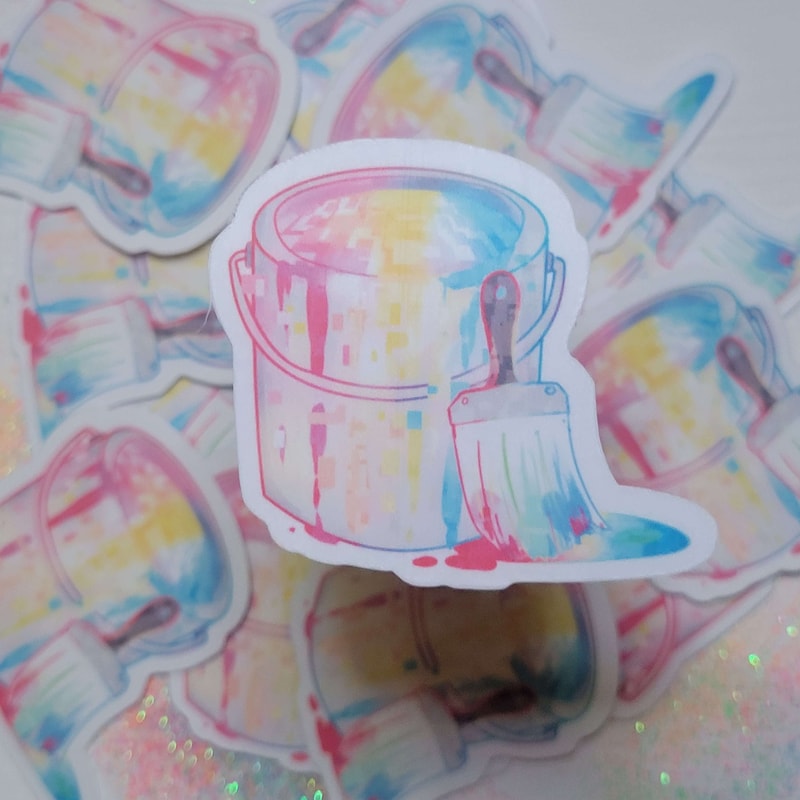 Paint Can Label - Etsy
