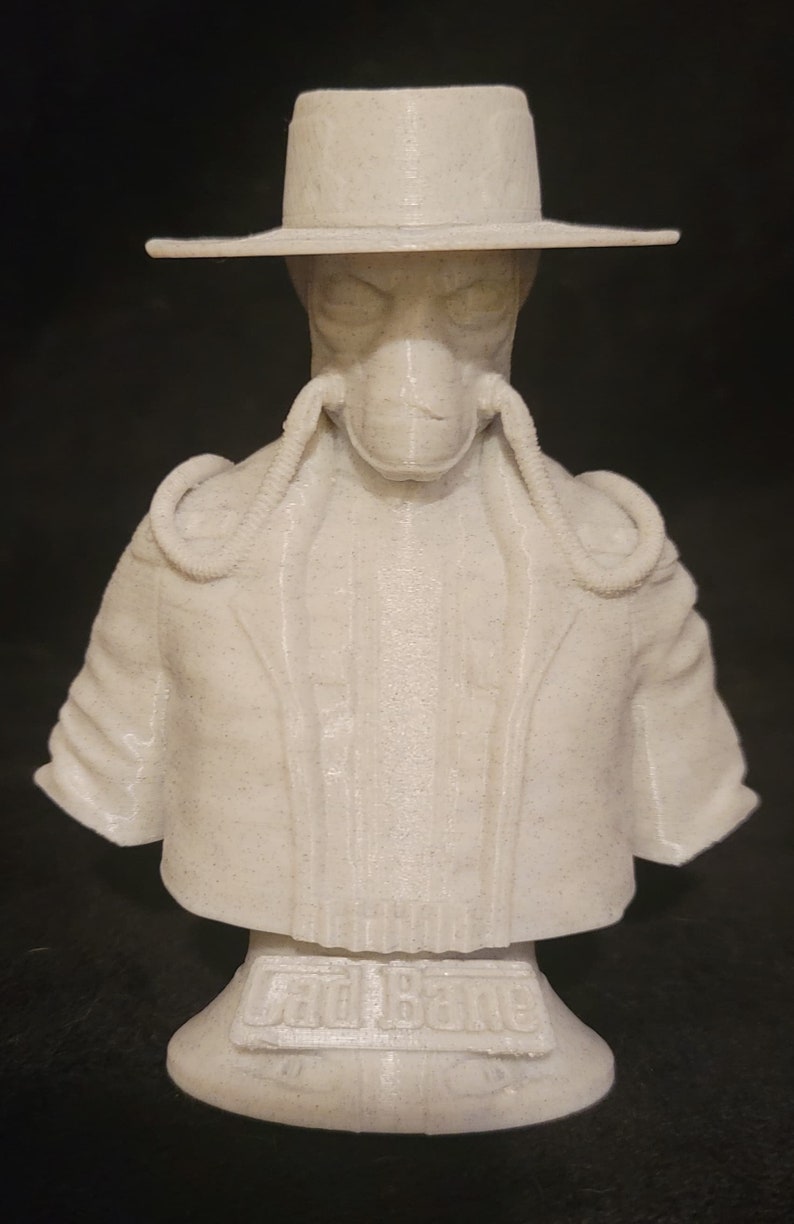 Cad Bane 3d Printed Desk Bust - Etsy
