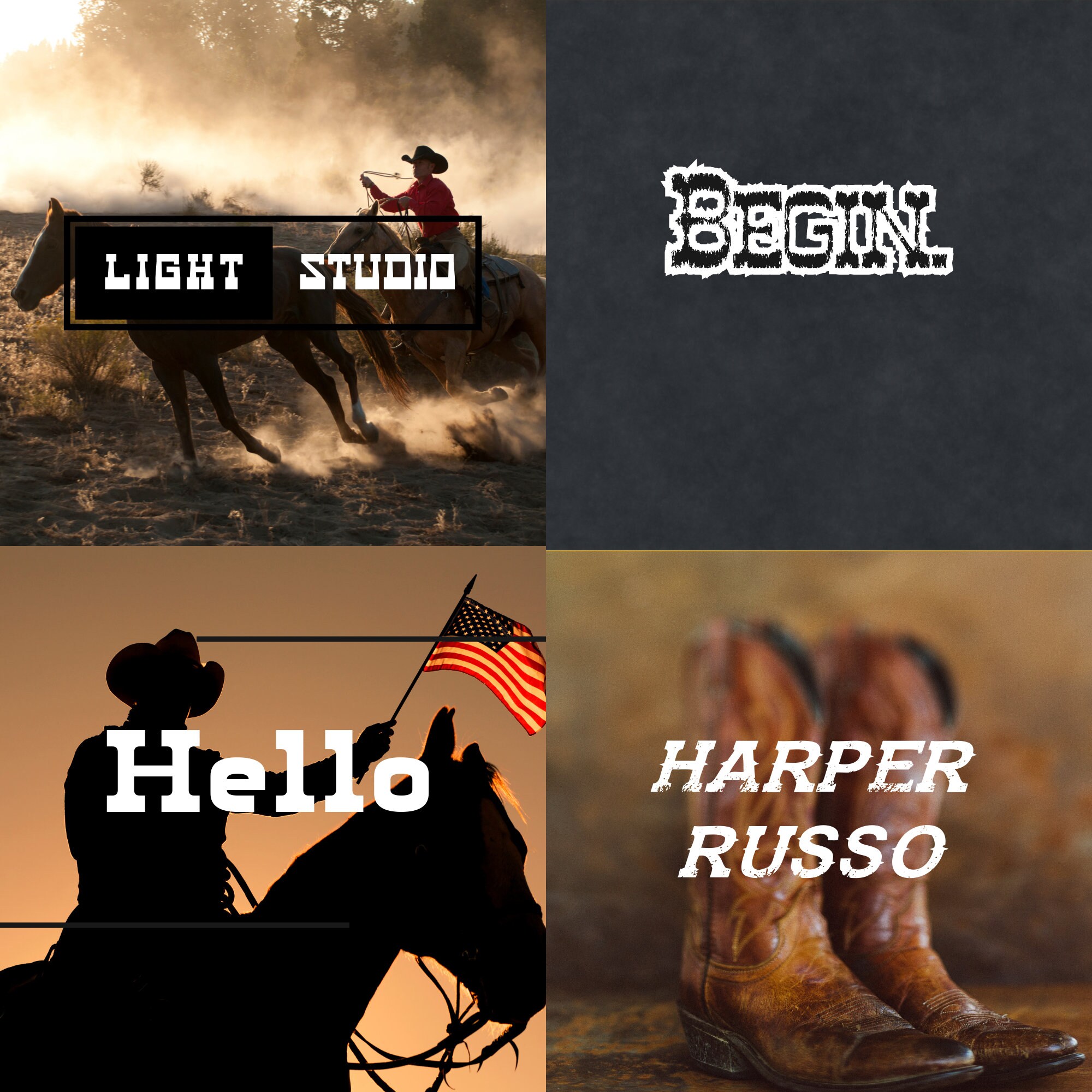 10 Western Font Bundle Canva Fonts, Circuit Fonts, Procreate Fonts ...