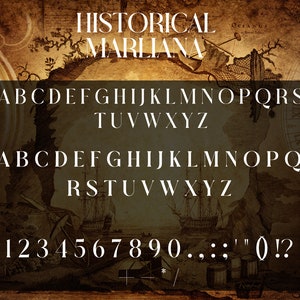 10 Historic Fonts Bundle Canva Fonts, Cricut Fonts, Procreate Fonts ...