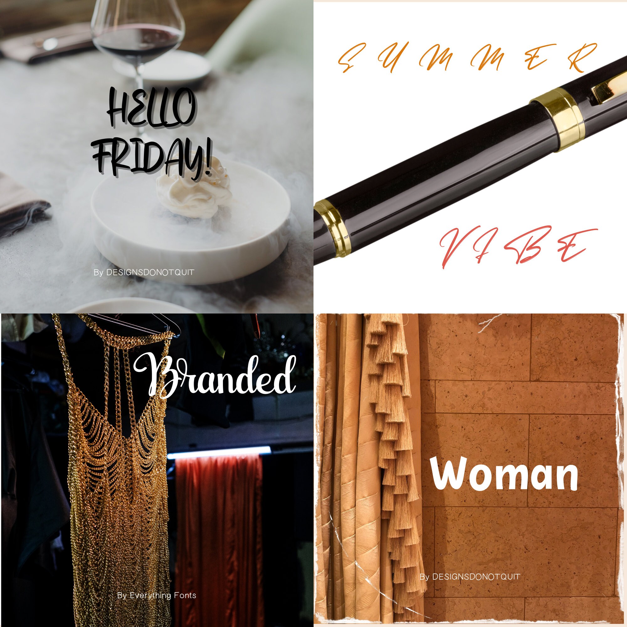 10 Fancy Font Bundle Canva Fonts, Circuit Fonts, Procreate Fonts ...