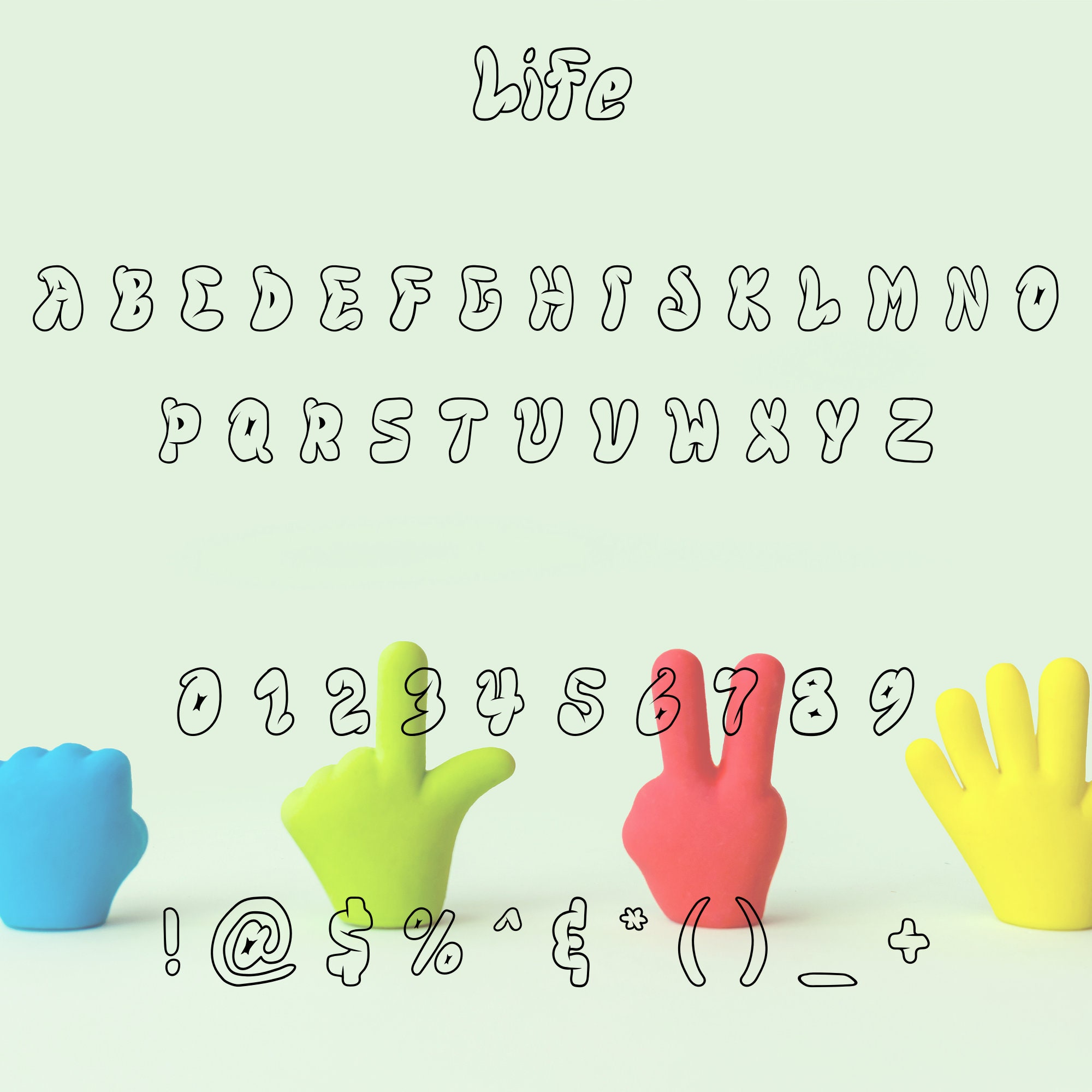 10 Cartoon Font Bundle Canva Fonts, Circuit Fonts, Procreate Fonts ...