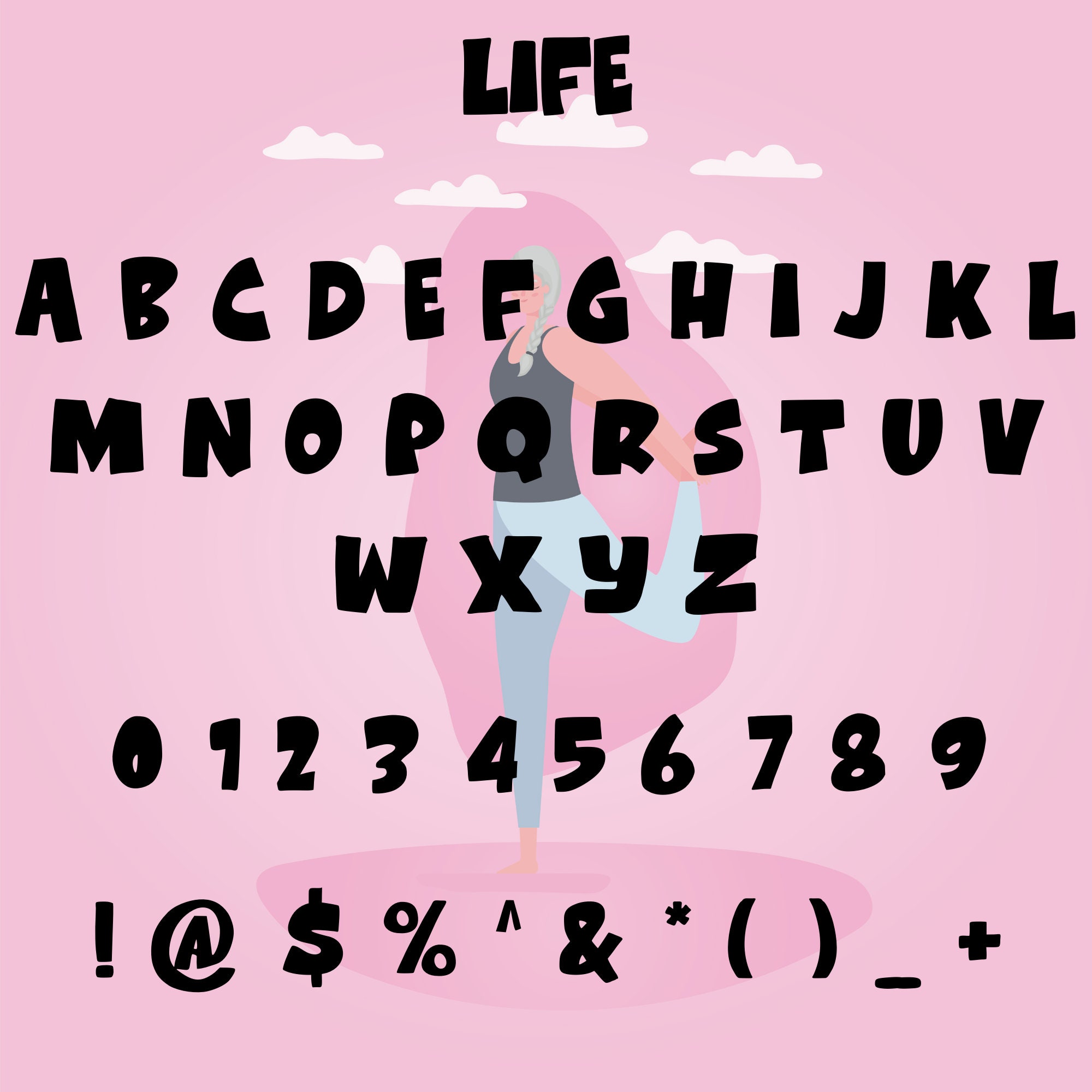 10 Cartoon Font Bundle Canva Fonts, Circuit Fonts, Procreate Fonts ...