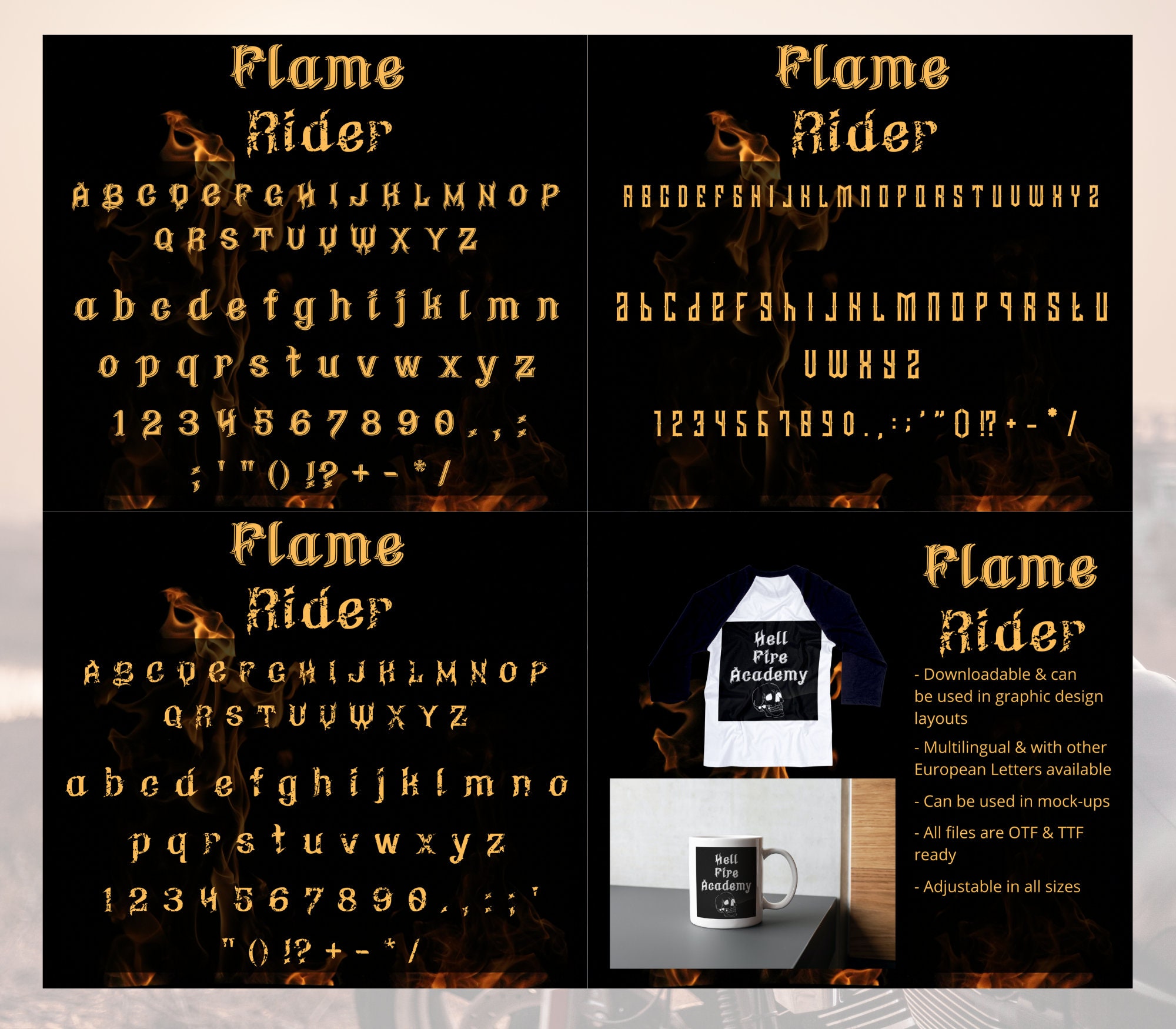 10 Biker Fonts Bundle Canva Fonts Cricut Fonts Procreate - Etsy Australia