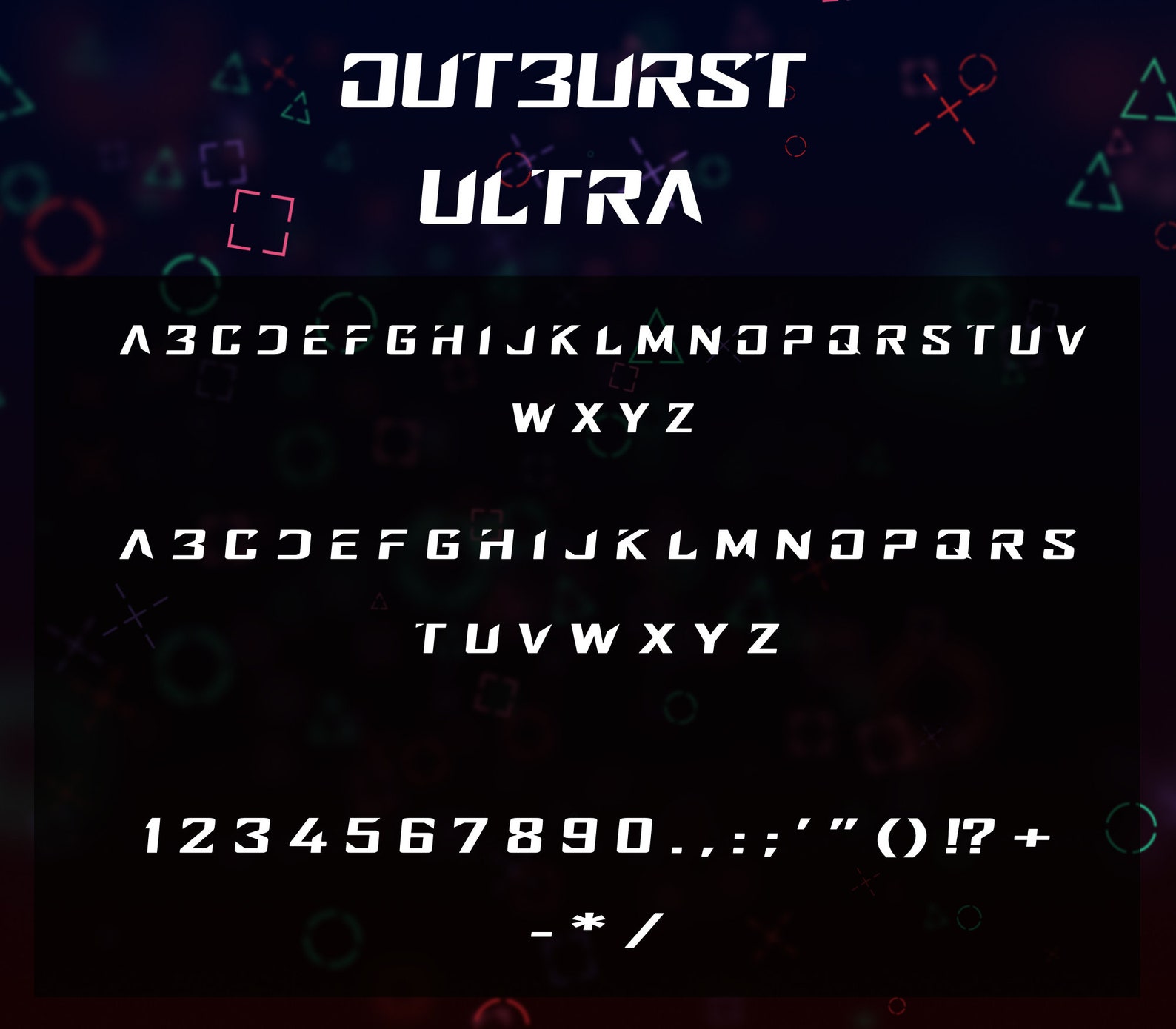 10 Gamer Fonts Bundle Canva Fonts Cricut Fonts Procreate - Etsy Hong Kong