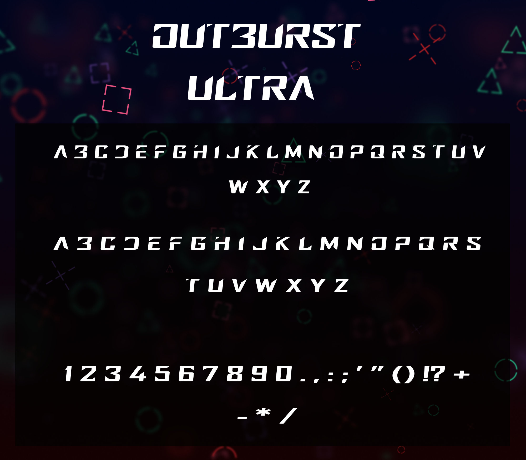 10 Gamer Fonts Bundle Canva Fonts, Cricut Fonts, Procreate Fonts ...