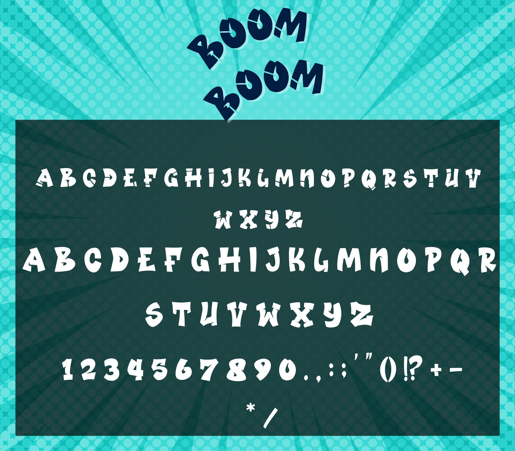 10 Cartoon Fonts Bundle Canva Fonts, Cricut Fonts, Procreate Fonts ...