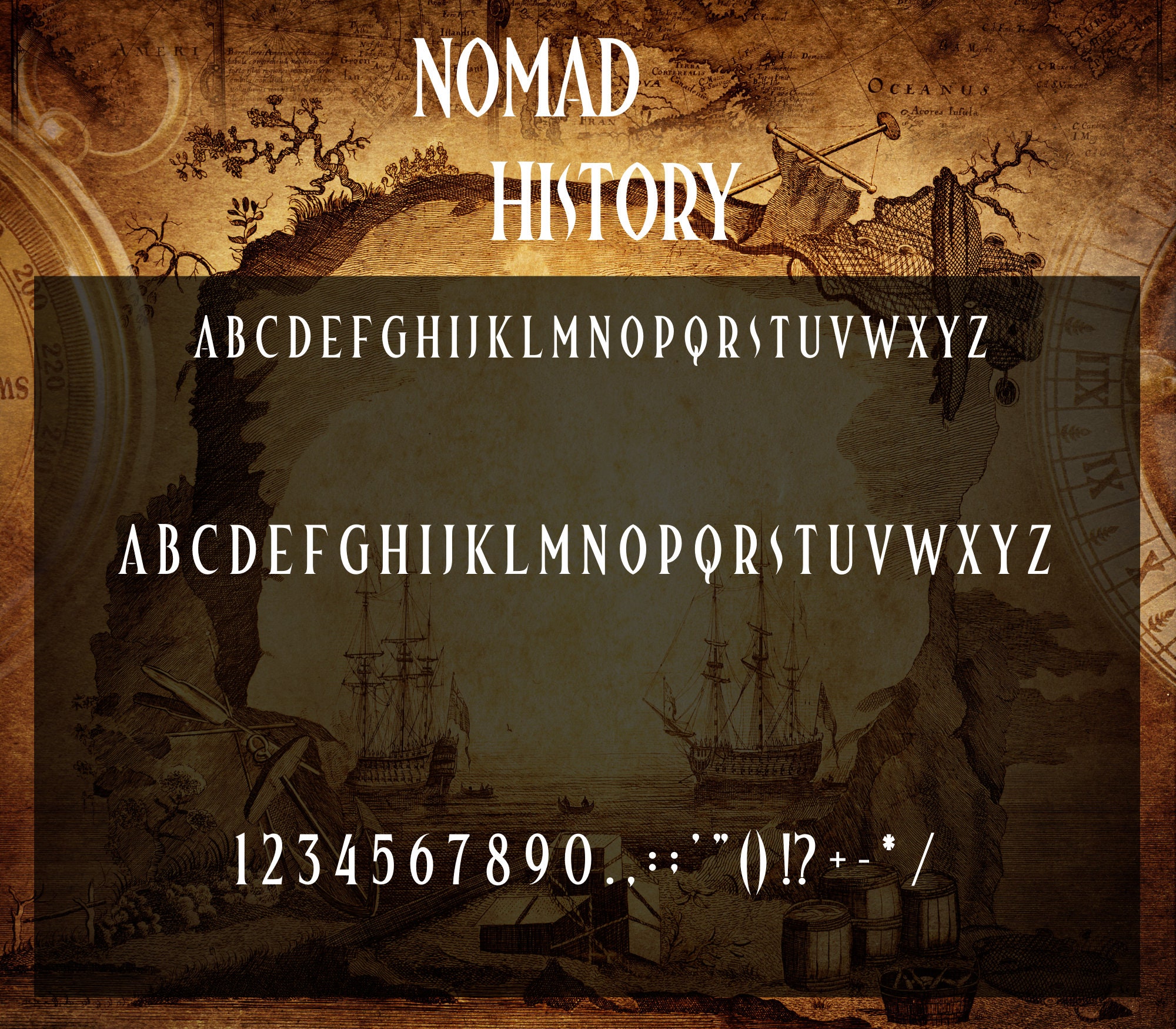 10 Historic Fonts Bundle Canva Fonts, Cricut Fonts, Procreate Fonts ...