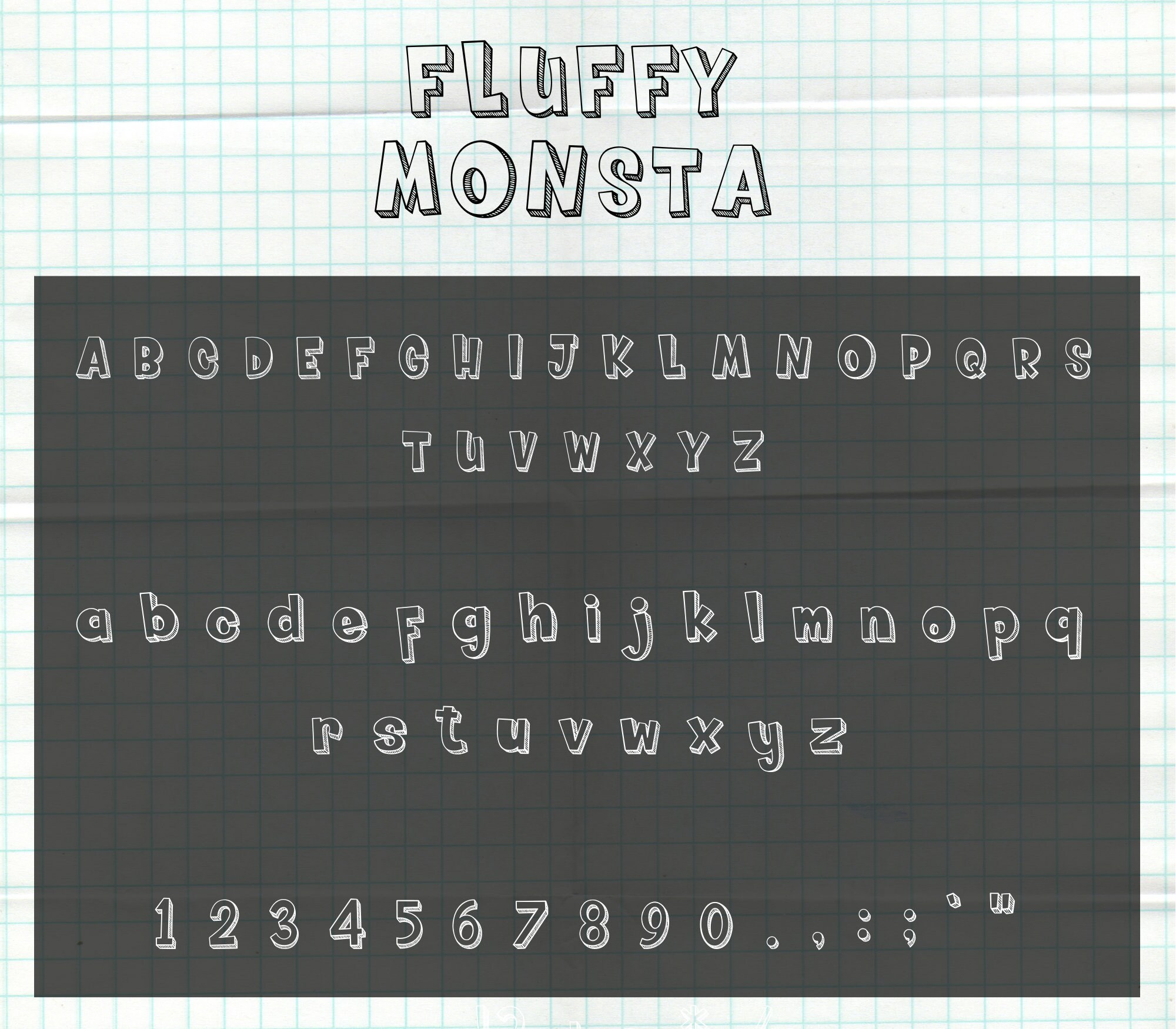 10 Doodle Fonts Bundle Canva Fonts, Cricut Fonts, Procreate Fonts ...