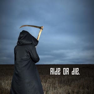 Grim Reaper Biker Font, Canva Font, Cricut Font, Procreate Font ...
