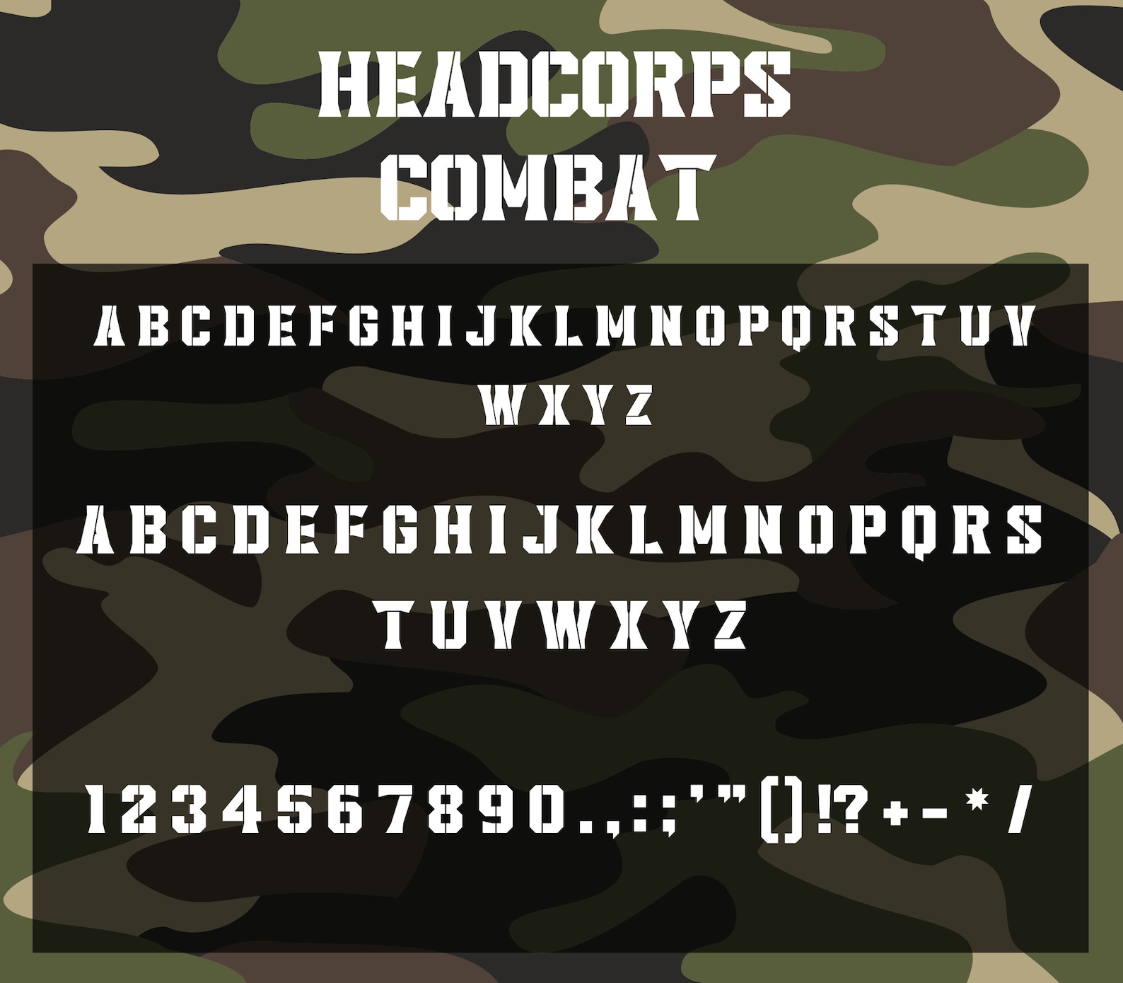 10 Military Fonts Bundle Canva Fonts, Cricut Fonts, Procreate Fonts ...