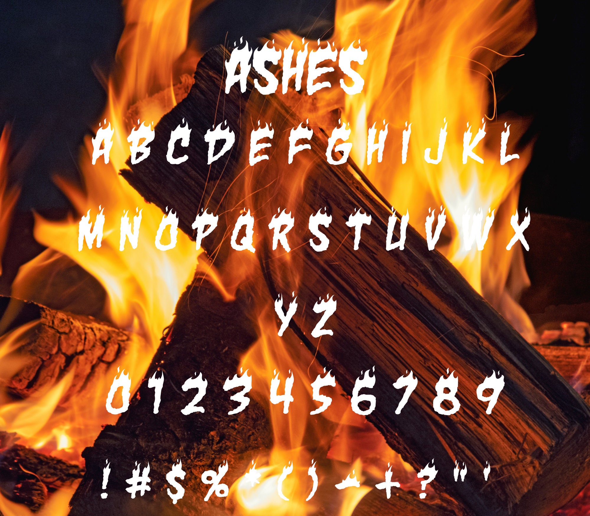 25 Fire Fonts ttf, WOFF, WOFF2, PS, Formats Included Fonts for Cricut ...
