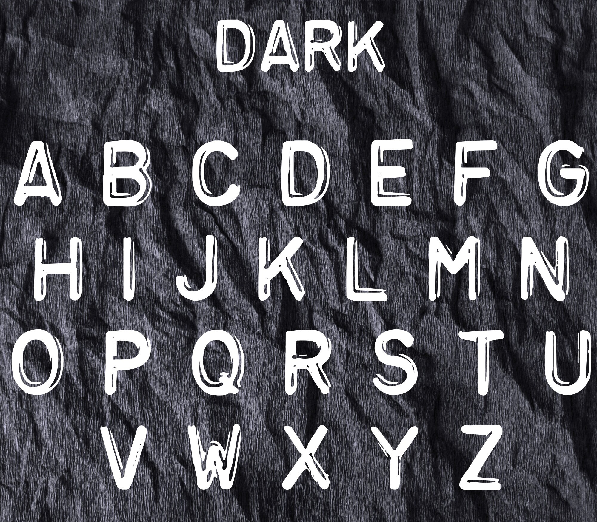 10 Embossed Fonts ttf, WOFF, WOFF2, PS, Formats Included Fonts for ...