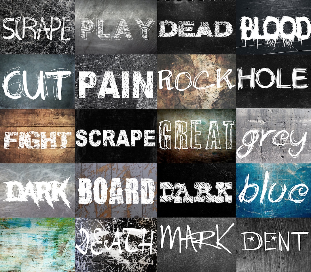 30+ Scratched Fonts "ttf, WOFF, WOFF2, PS, Formats Included" Fonts for ...