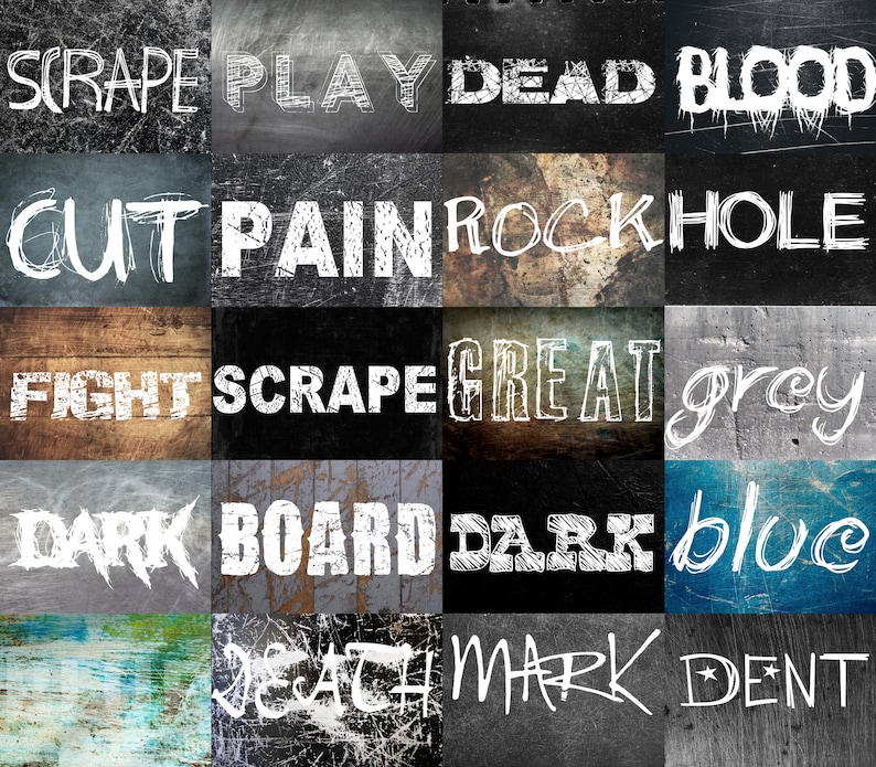 30+ Scratched Fonts "ttf, WOFF, WOFF2, PS, Formats Included" Fonts for ...