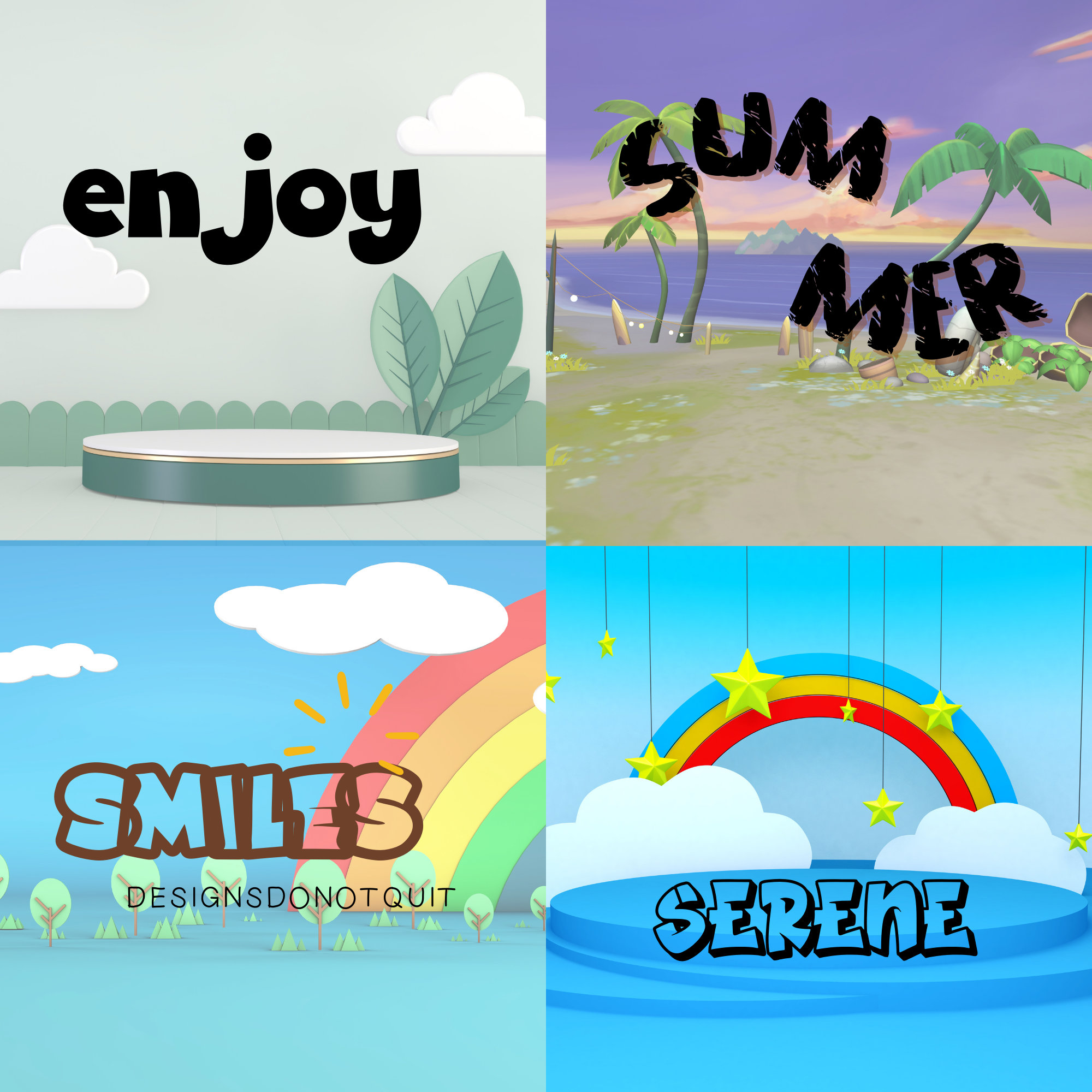 10 Cartoon Font Bundle Canva Fonts, Circuit Fonts, Procreate Fonts ...