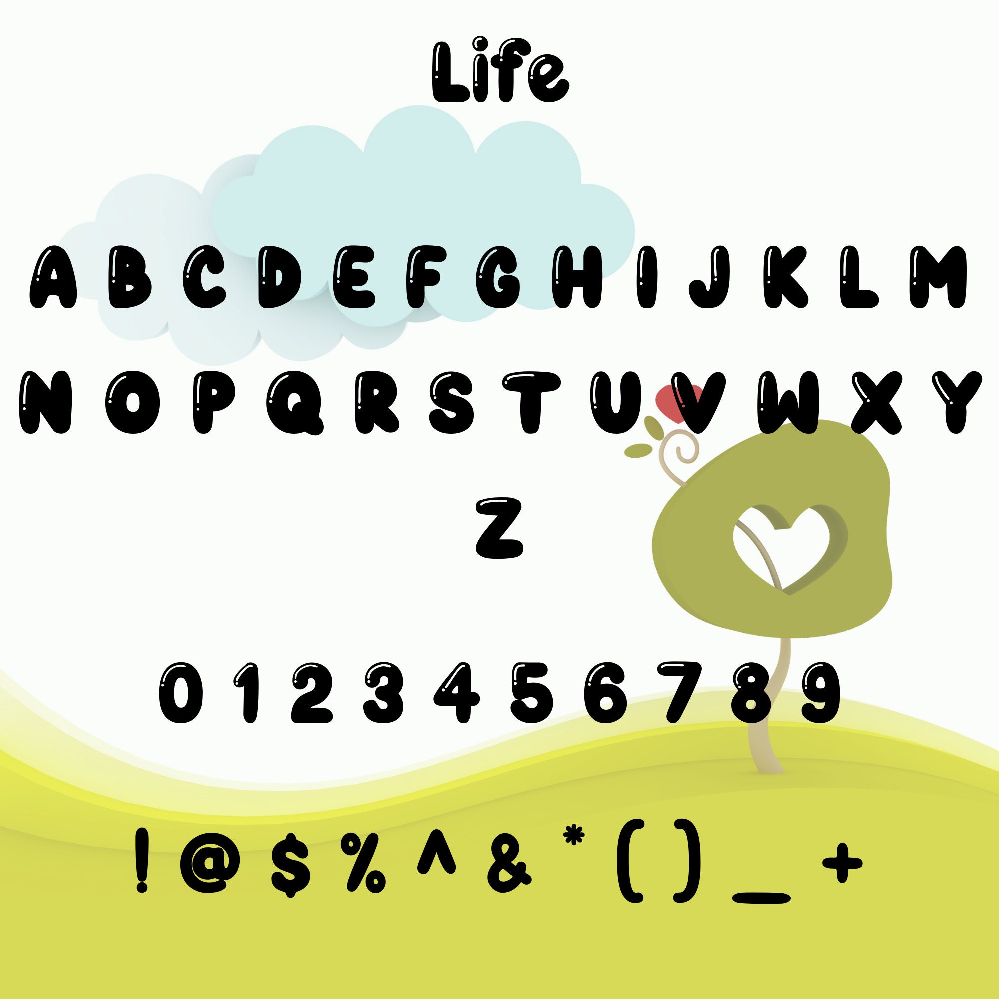 8 Cartoon Font Bundle Canva Fonts, Circuit Fonts, Procreate Fonts ...