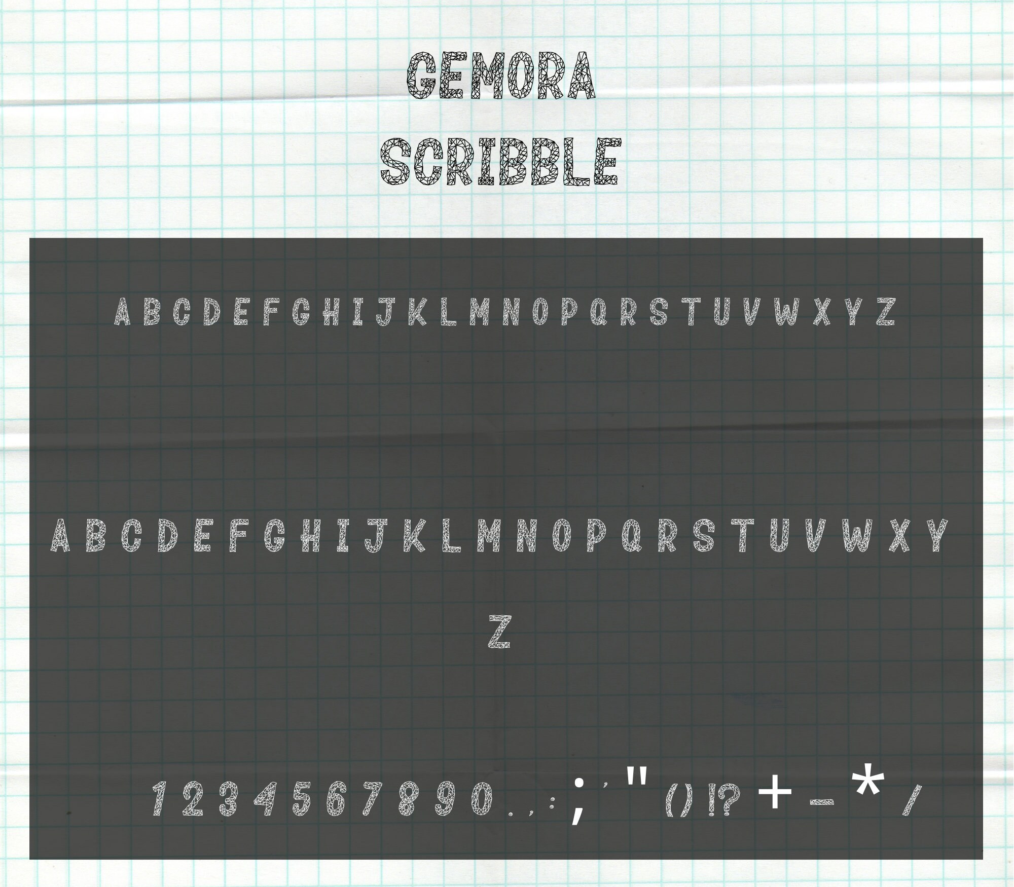 10 Doodle Fonts Bundle Canva Fonts, Cricut Fonts, Procreate Fonts ...